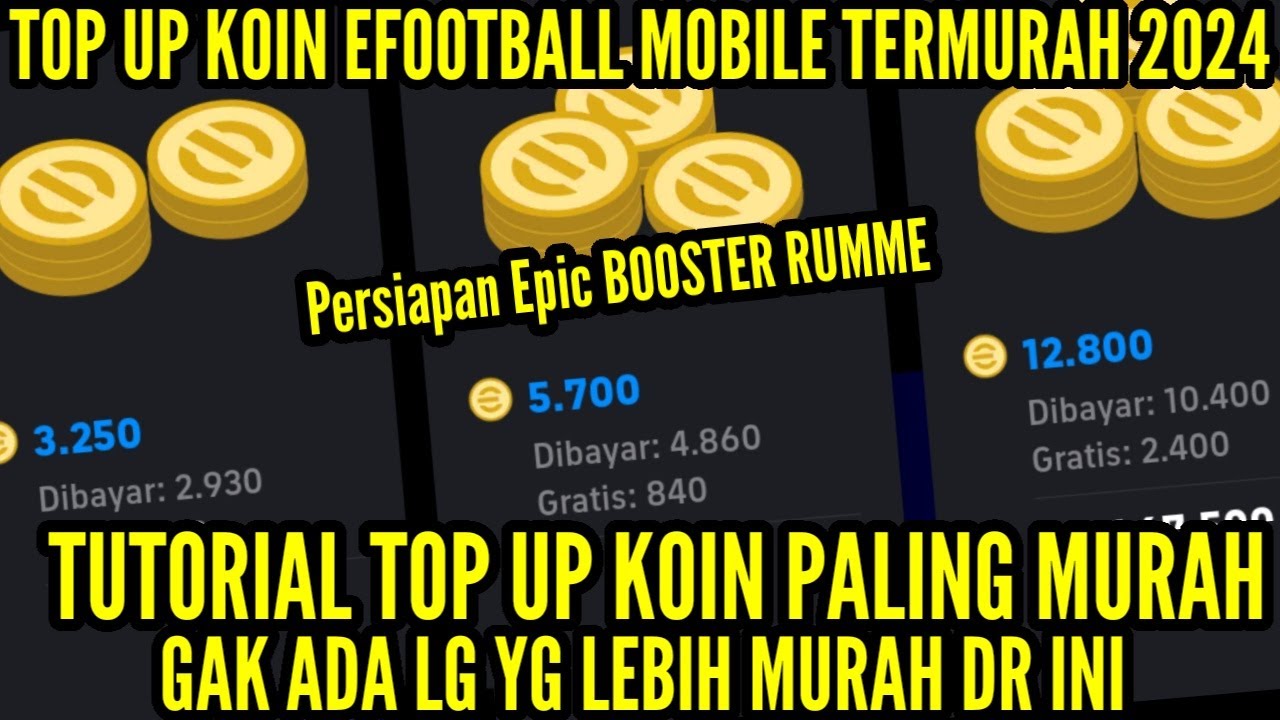 TUTORIAL TOP UP KOIN TERMURAH DI AWAL 2024 ! UDAH GAK ADA LAGI YG LEBIH MURAH DARI INI ! - YouTube