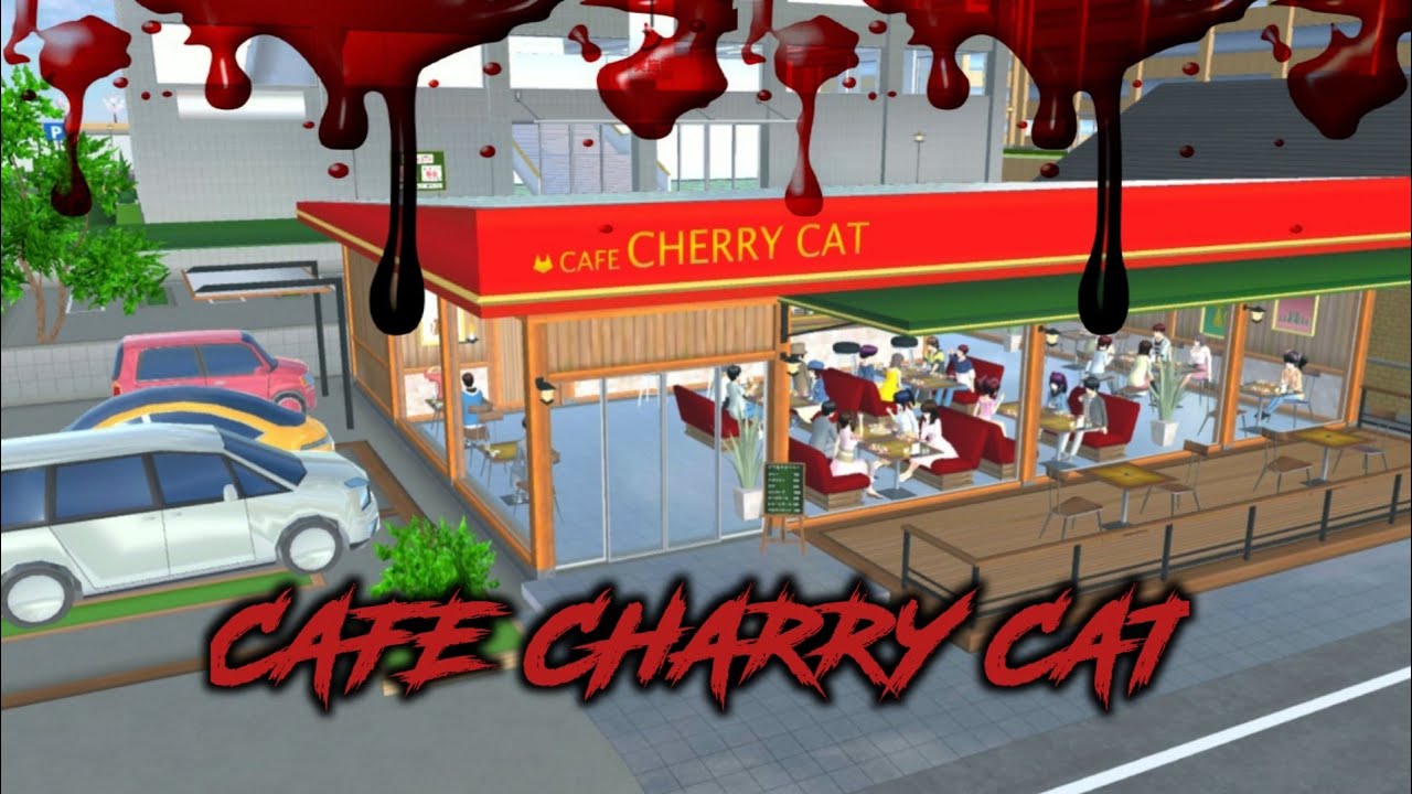 CAFE CHARRY CAT EPISODE 1 || DRAMA HOROR SAKURA SCHOOL SIMULATOR - YouTube