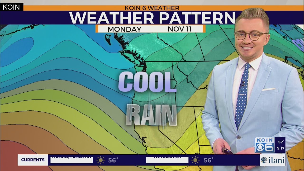 Cool, rainy weather likely for Portland - YouTube