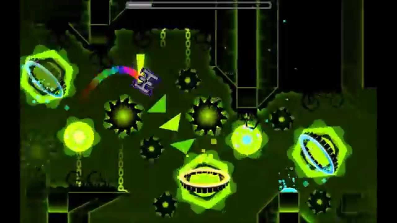 Geometry dash : Toxic Ruins (Very Hard Demon) 100% - YouTube