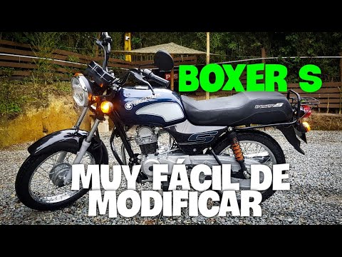 BOXER S, Muy facil de personalizar /Piston A Tope - YouTube