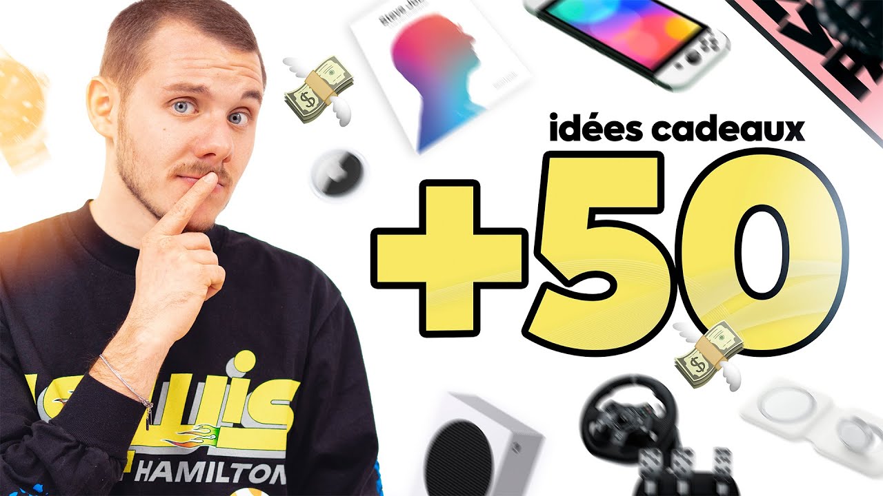 TOP 50 : idées de cadeaux High-Tech ! - YouTube
