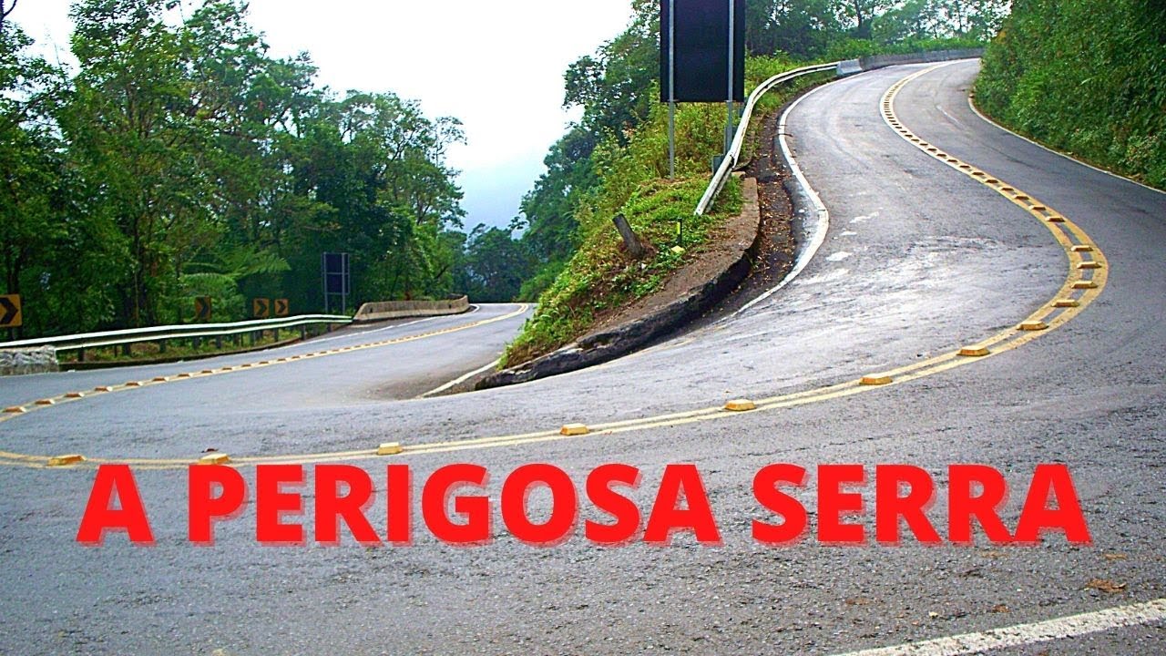 Descendo a Serra de UBATUBA | uma das mais Perigosas| Rodovia Oswaldo ...