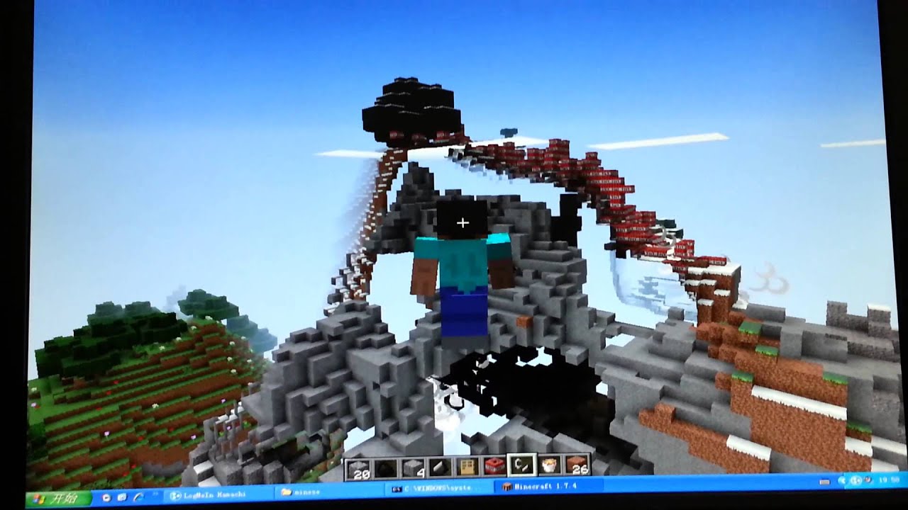 minecraft boom boom - YouTube