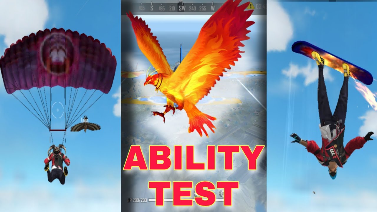 Falco pet Ability in free fire || Falco Ability Test in Free Fire ...