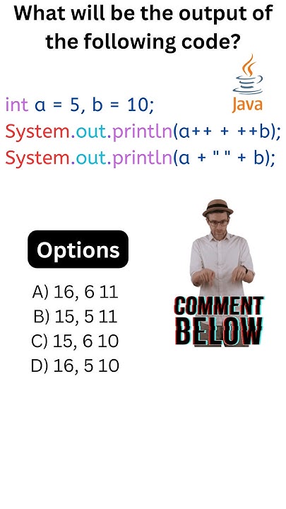Java Programming Quiz Shorts Java Javatutorial Javaforbeginners Javaprogramming Coding