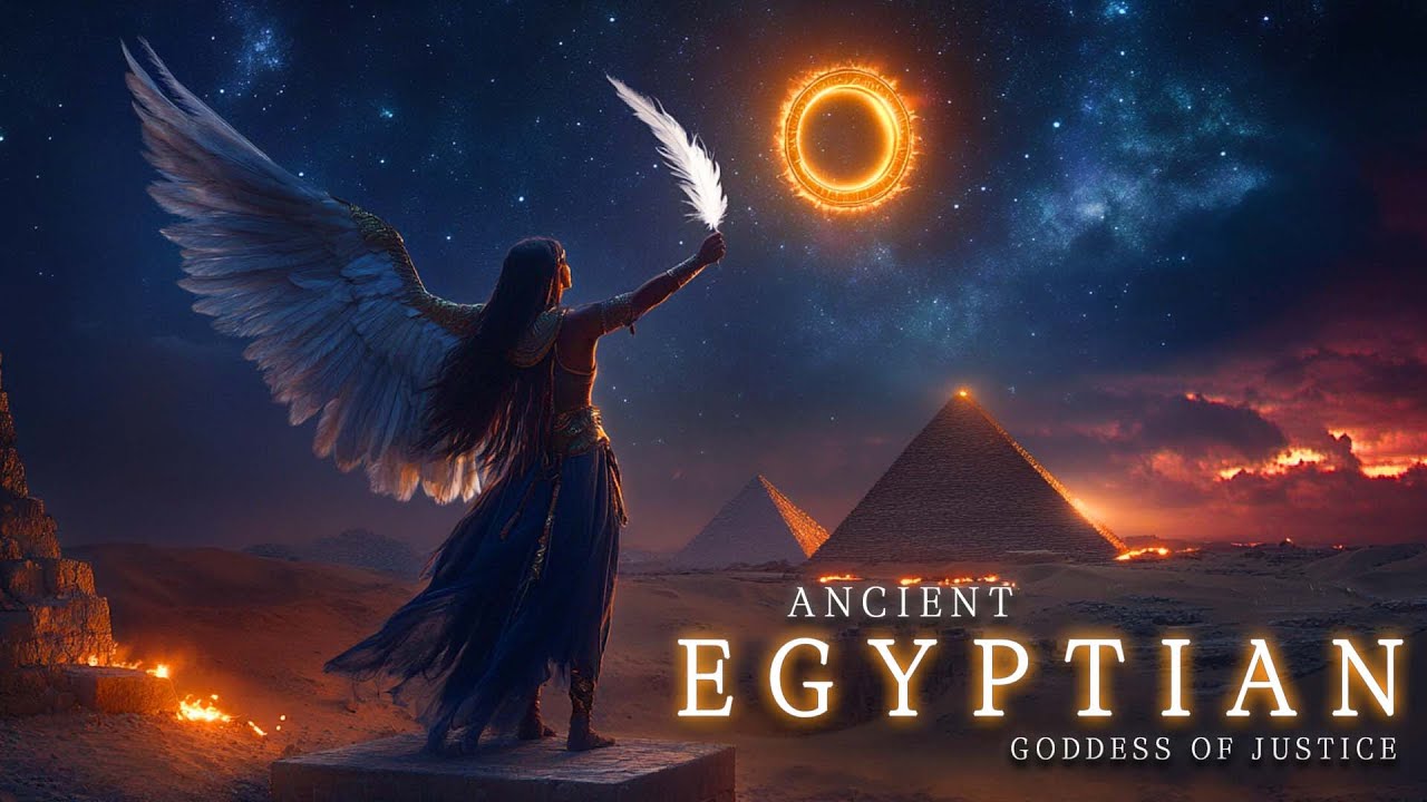 Goddess of Truth and Justice ⚖️ | Mystical & Sacred Ancient Egyptian ...
