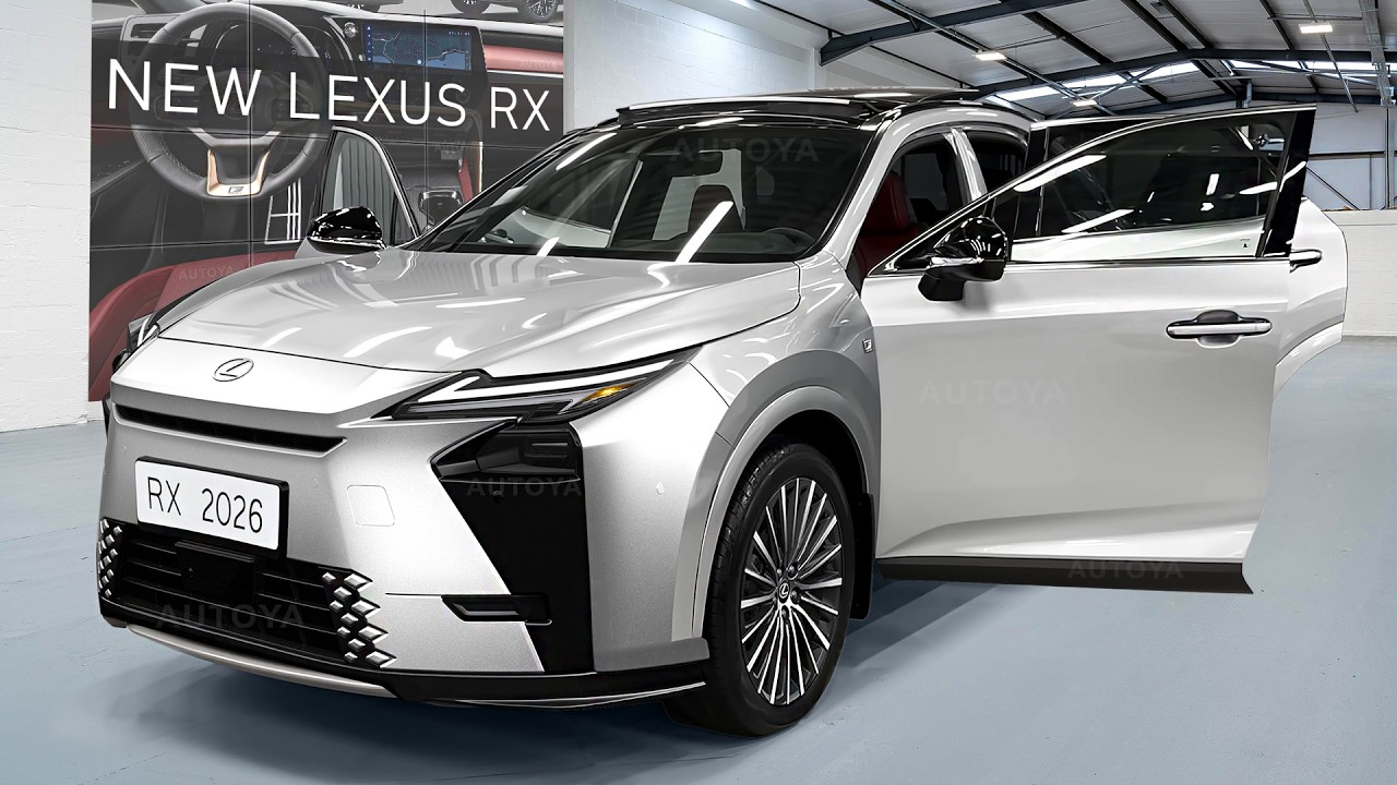 New 2026 Lexus RX - PREVIEW: EXTERIOR Facelift & INTERIOR Refresh - YouTube