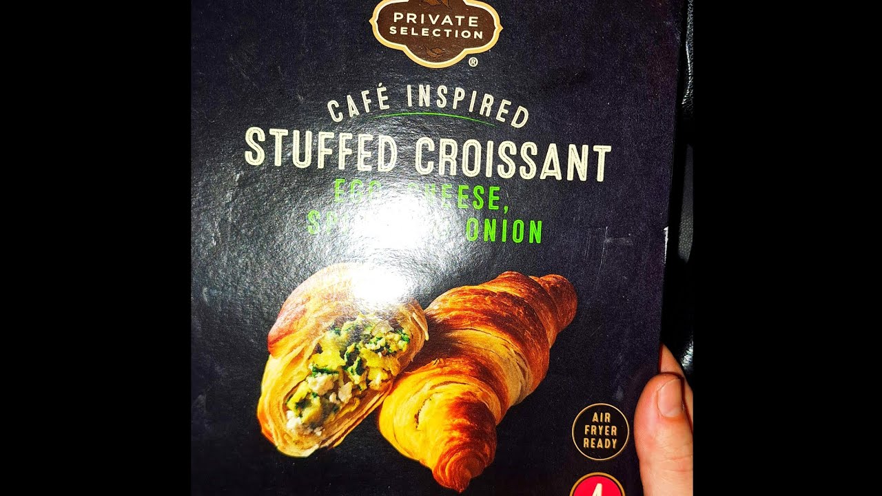 PRIVATE SELECTION STUFFED CROISSANT EGG, CHEESE, SPINACH ...