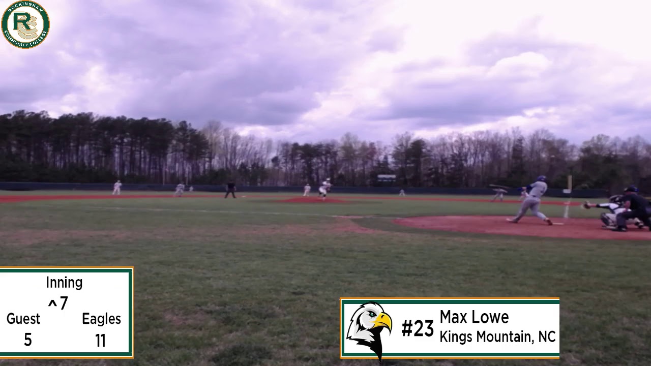 RCC Baseball vs. Surry CC Game 3 of 4 4/7/19 - YouTube