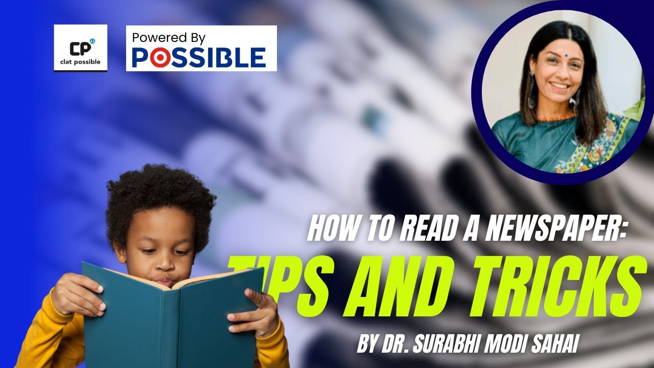 How to read a newspaper | Tips and Tricks by Dr. Surabhi Modi Sahai - YouTube