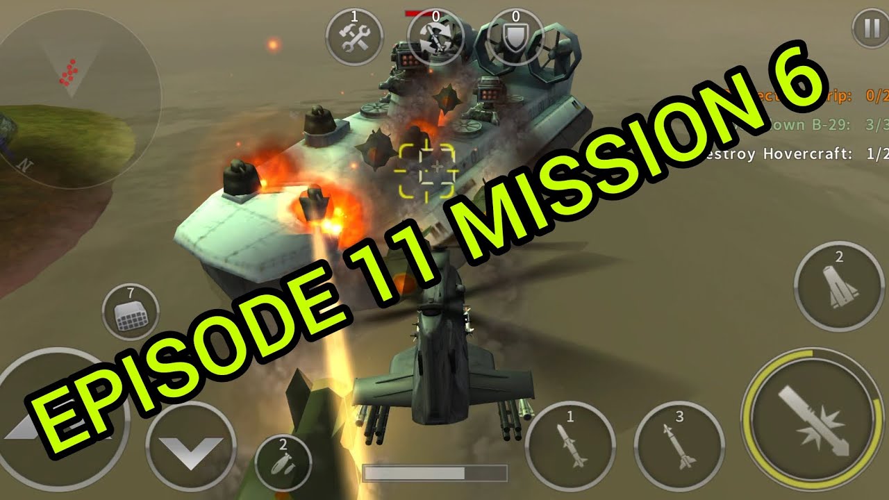 Gunship Battle Episode 11 Mission 6 | how to complete episode 11 ...