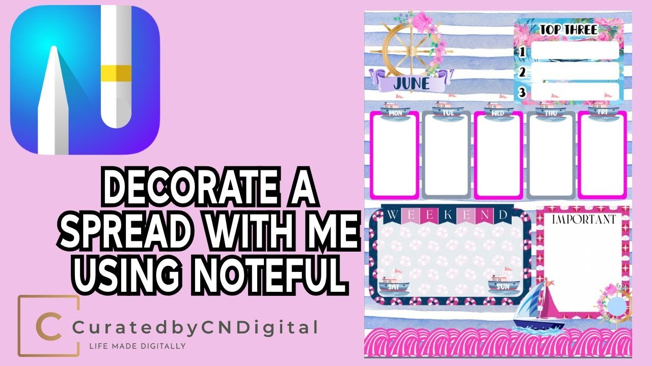 Digital Plan Using Noteful - YouTube