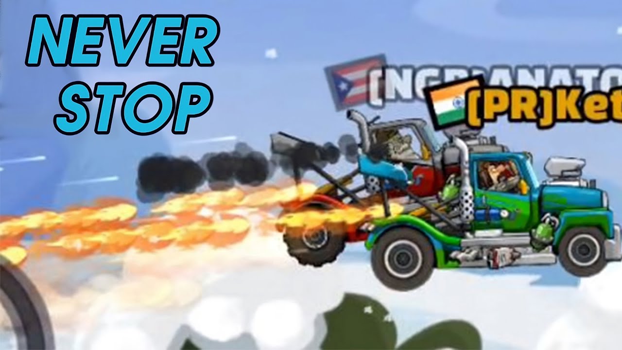 Hill Climb Racing 2 RACING TRUCK GRINDING | New Record #9 - YouTube