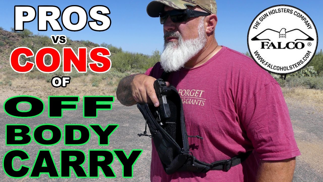 Off Body Carry | Falco Holsters G122 Cross Body Bag - YouTube
