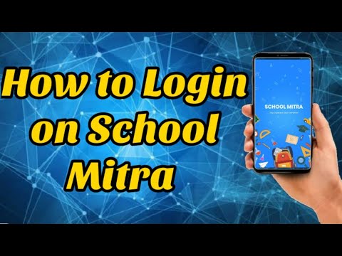 How to login in on School Mitra | #techguru - YouTube