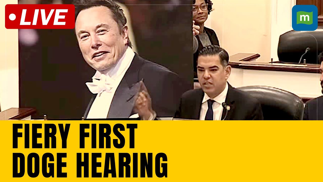 LIVE | Elon Musk DOGE | DOGE Committee Holds Fiery First Hearing | Elon ...