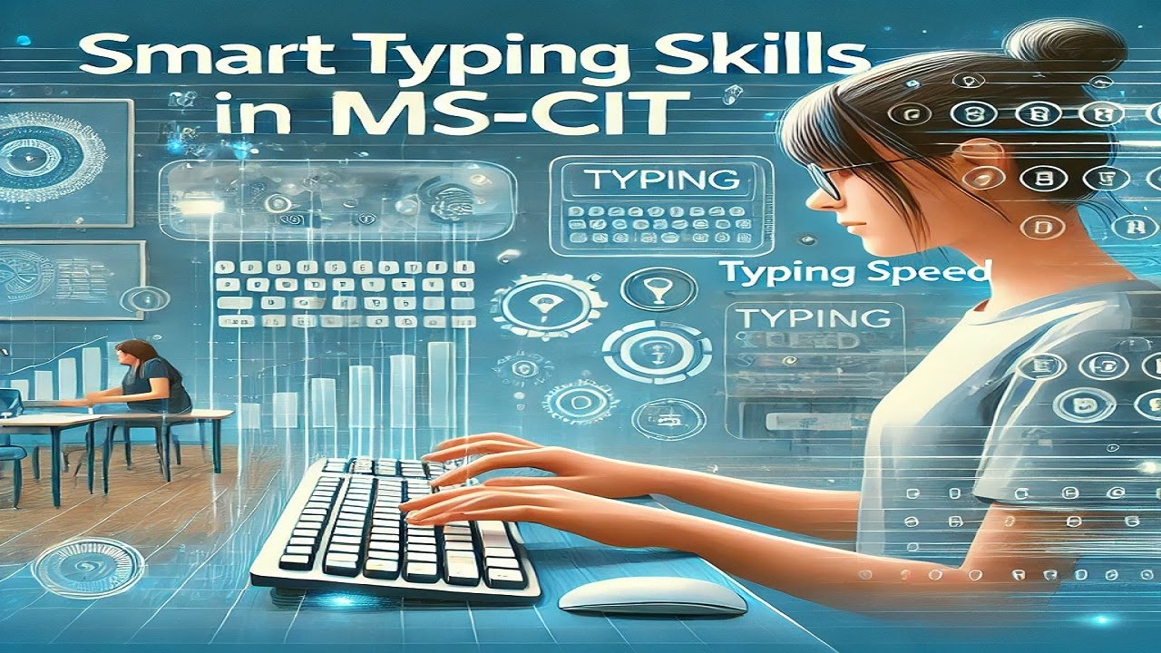 Learn Smart Typing Skills in MS-CIT - YouTube
