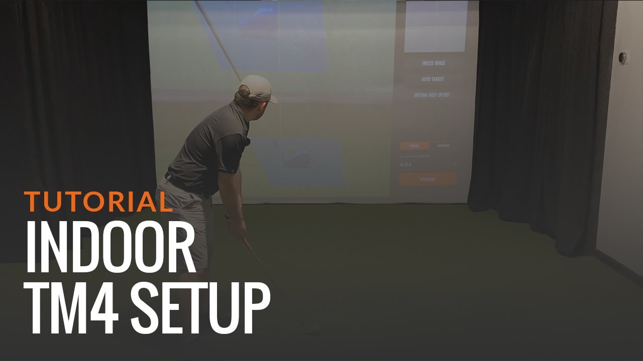 How to set up Trackman 4 Indoor - YouTube