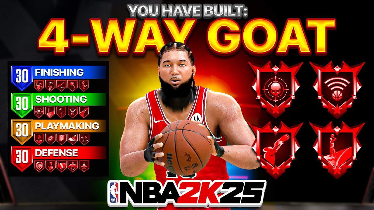BEST BIG MAN SHOOTING BUILD IN 2K25 - YouTube