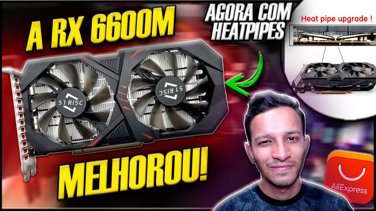 DE NOVO!😳 MUDARAM A RX 6600M MAIS UMA VEZ, AGORA PRA MELHOR!🤩 CONFIRA ...