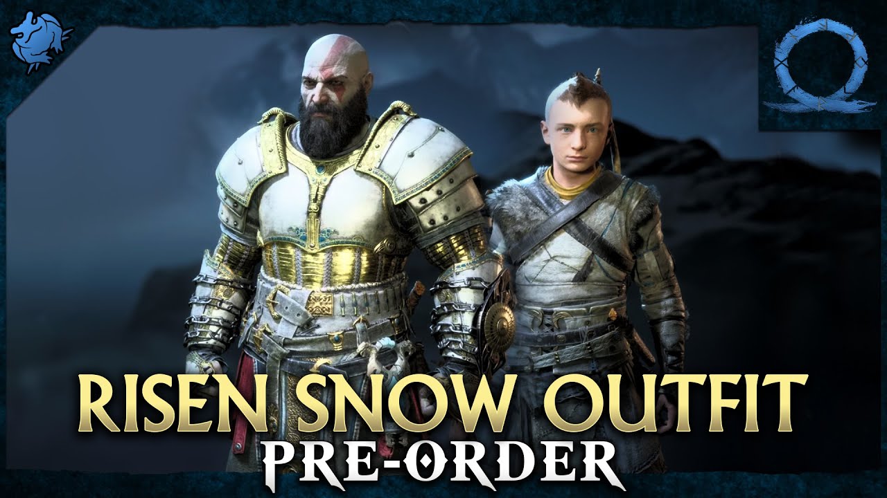 God of War Ragnarok - Risen Snow Outfit (Pre-Order) - YouTube