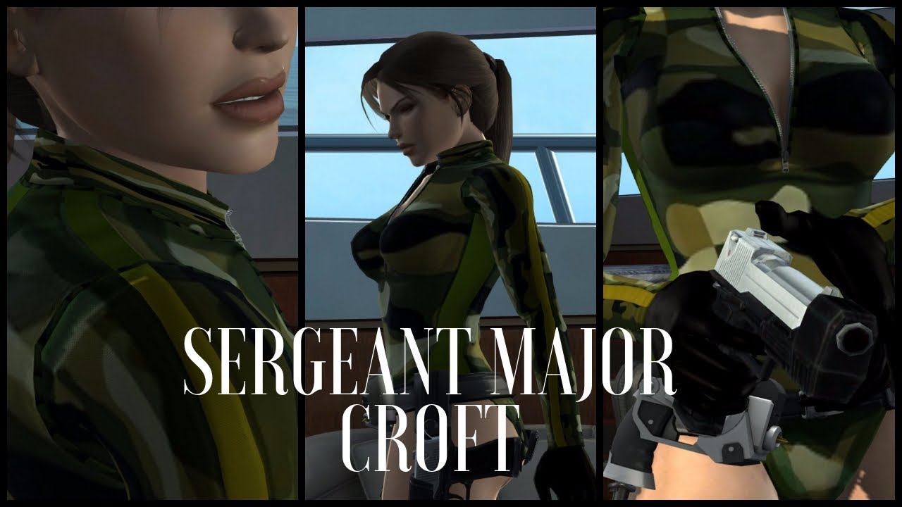 Sergeant Major Croft / Tomb Raider Underworld / Outfit Showcase - YouTube