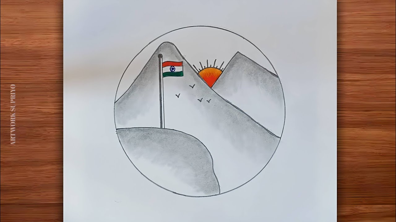 Republic Day Drawing / 26th January Drawing | Happy Republic Day ...