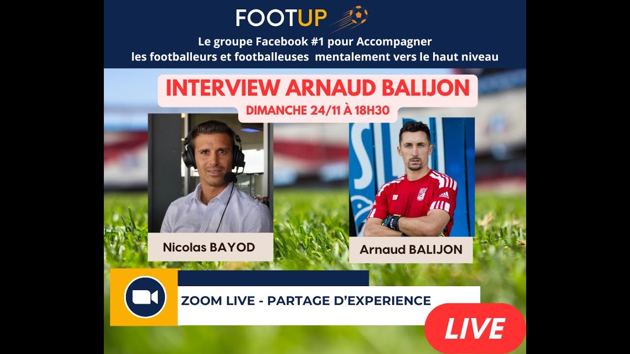 Interview Arnaud BALIJON - YouTube