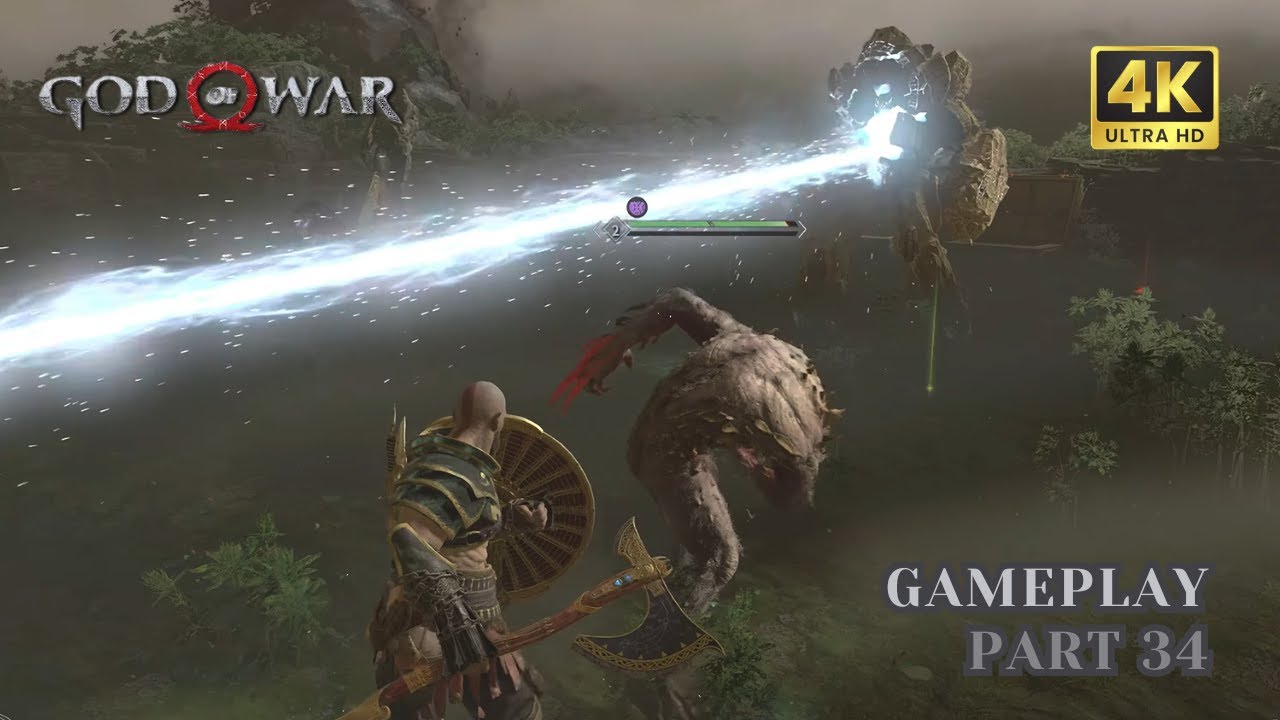God of War PlayStation 4 Gameplay 4K UHD HDR - YouTube