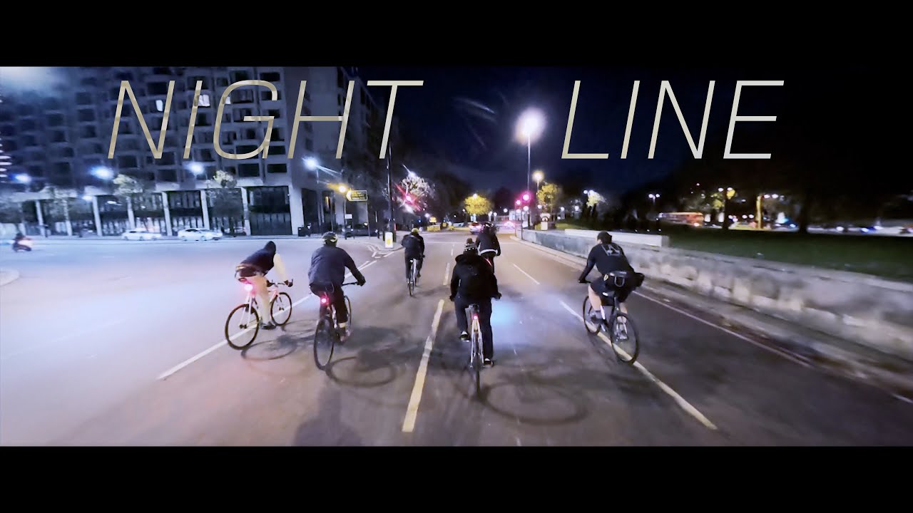 NIGHT LINE - A Fixed Gear Ride through London - YouTube