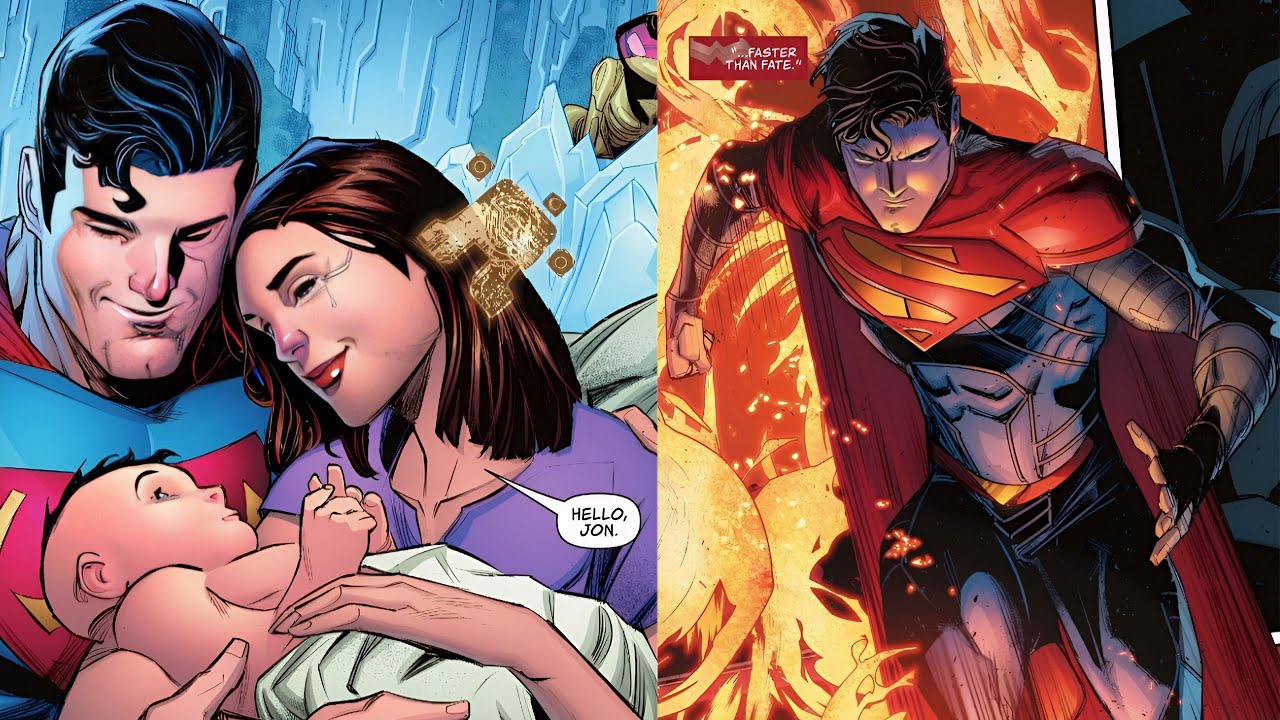 The Birth of Jon Kent: A Child of Two Worlds - YouTube