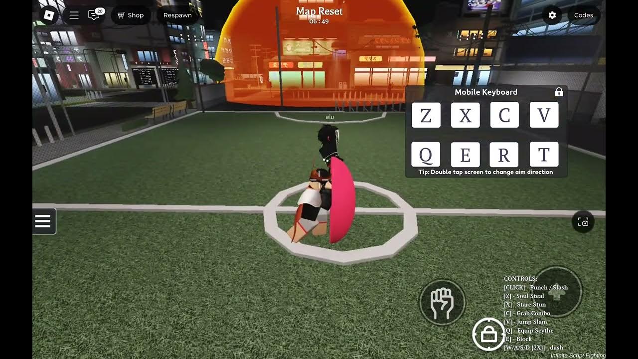 I played infinite script fighting - YouTube