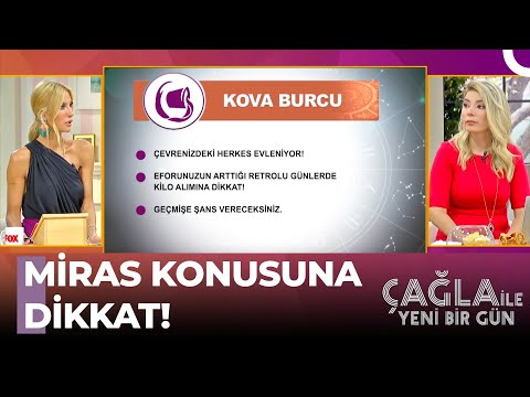 Merkür Retrosunda Oğlak, Kova ve Balık Burçları - Çağla İle Yeni Bir Gün 661. Bölüm