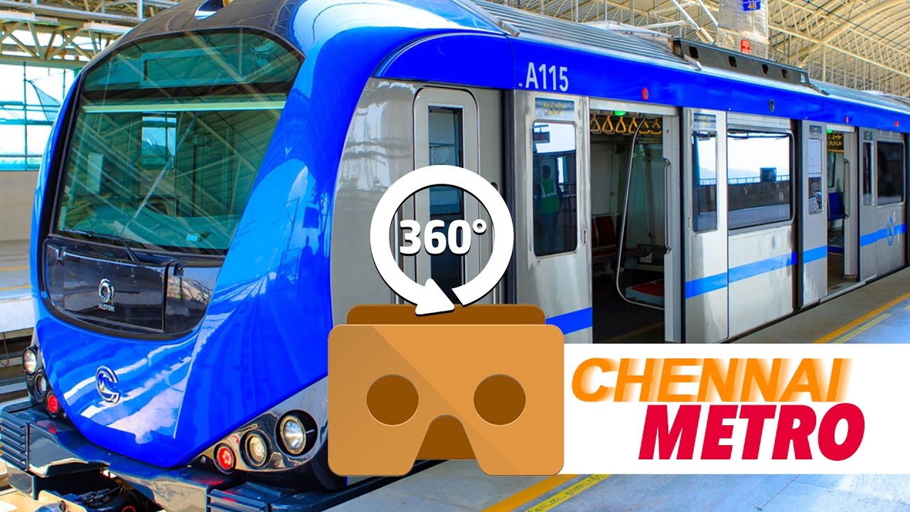 First Look-Chennai Underground Metro Train #YT360Day|Vikatan 360º - YouTube