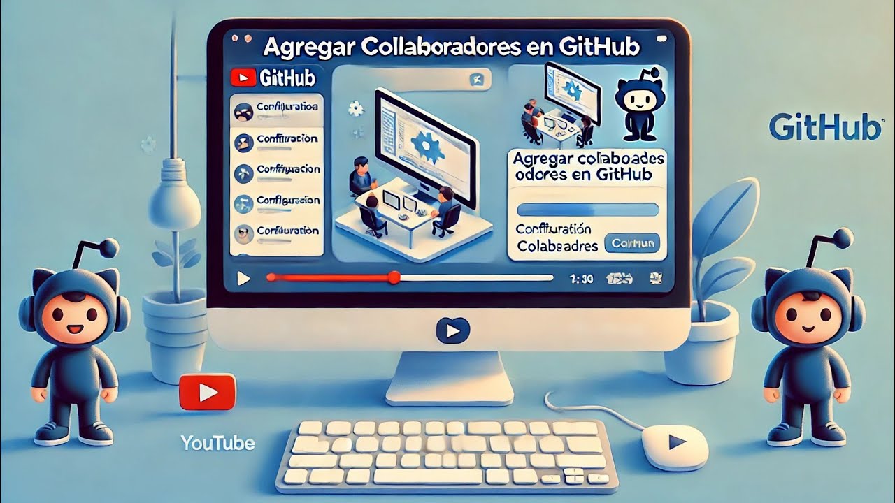 Como unir un colaborador a nuestro Github - YouTube