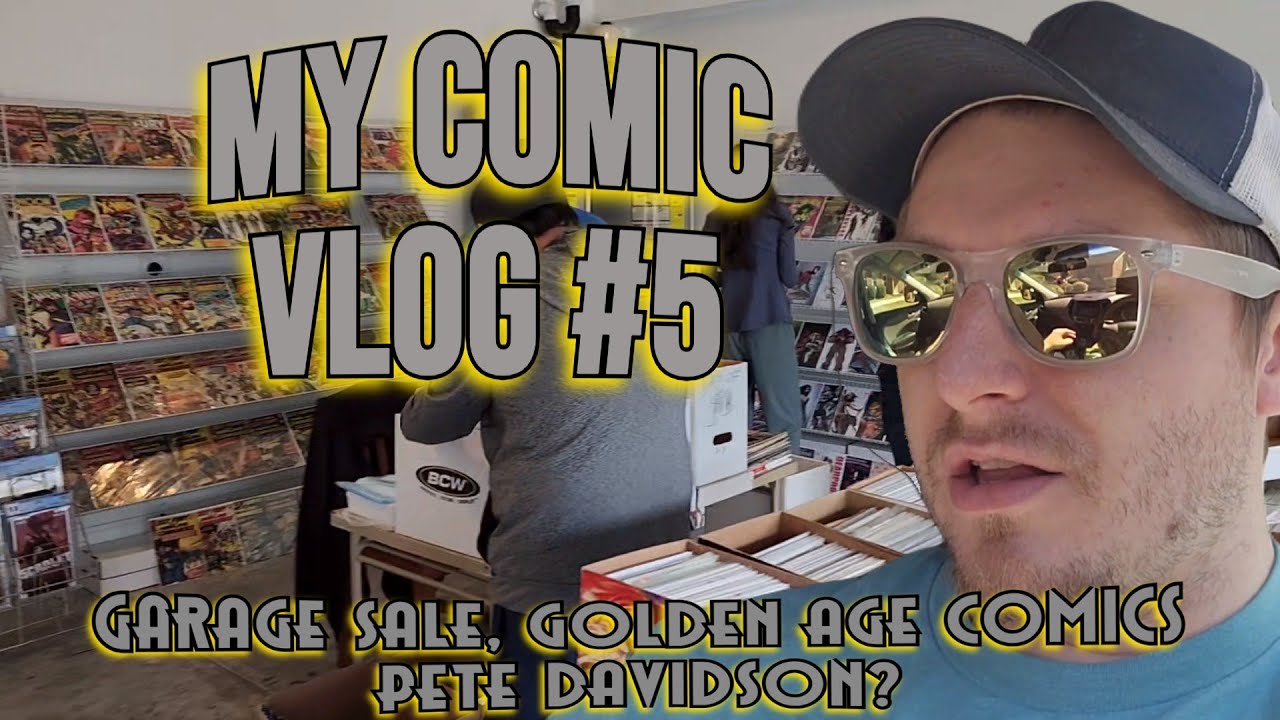 My Comic Vlog #5 Serious Comics and stand Up Comedy - GarageCon, Pete ...