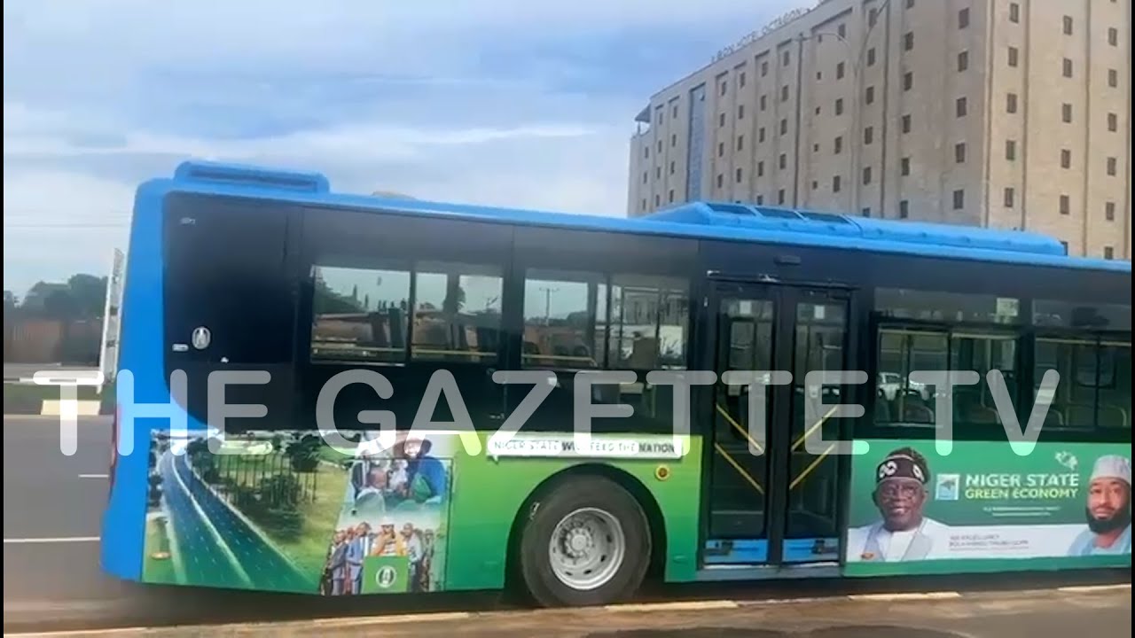 Niger State receives another set of 50 CNG Buses - YouTube