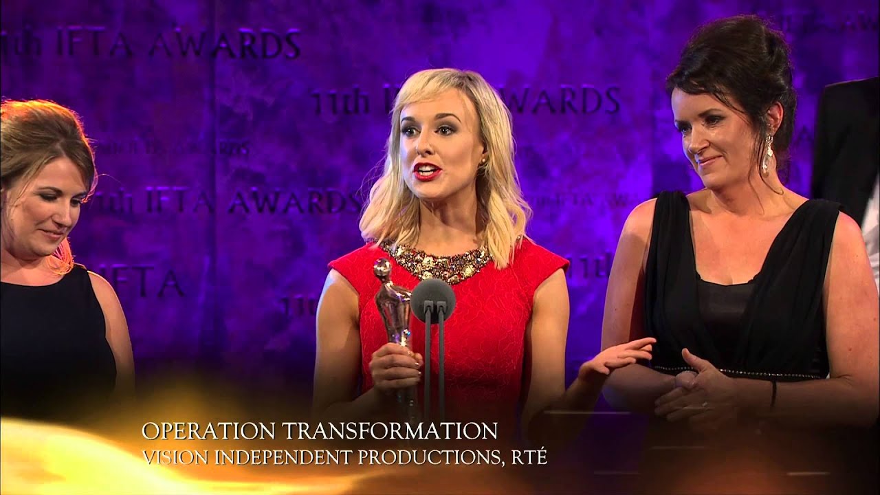 Operation Transformation - Winner Reality TV IFTA 2014 - YouTube