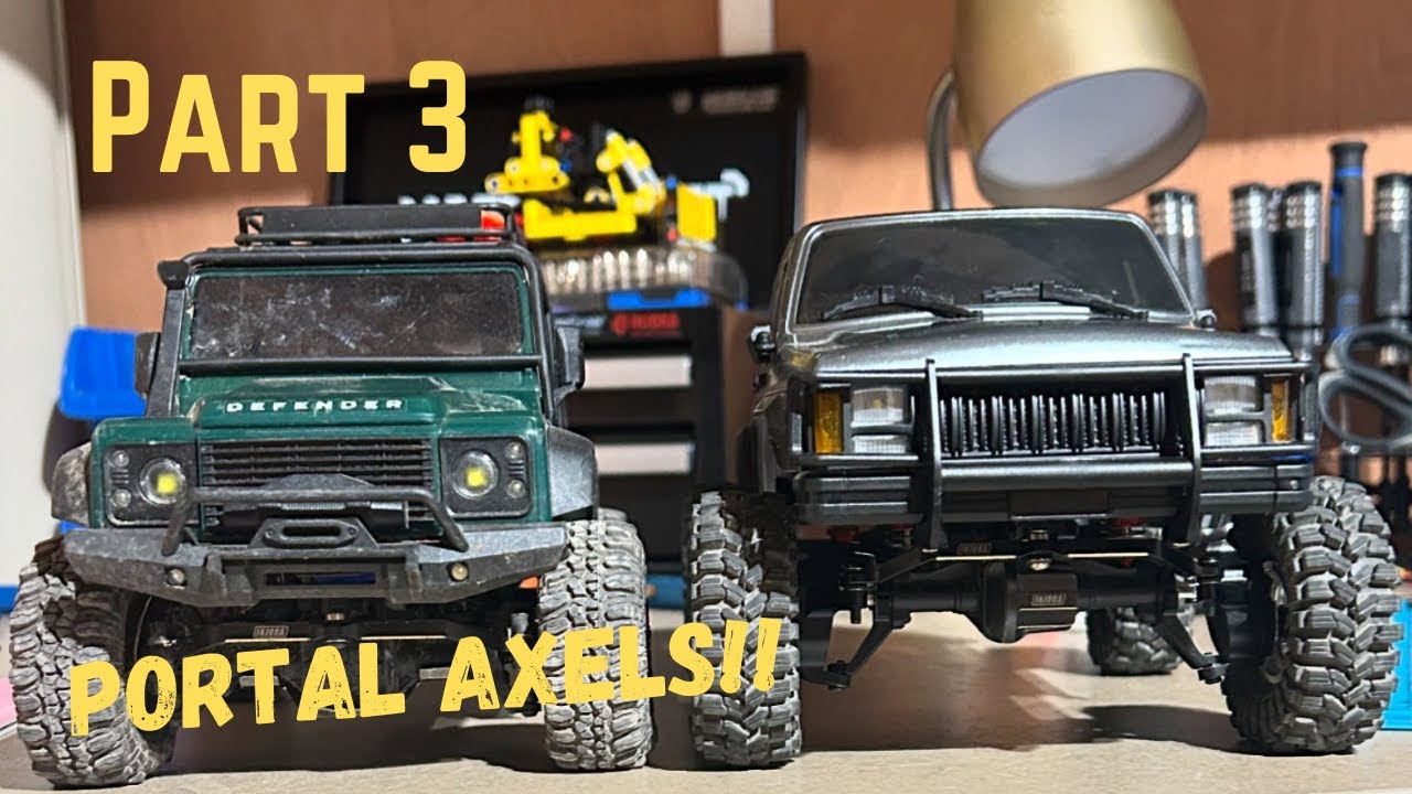 MEUS PORTAL AXLE CONVERSION!! TRAXXAS TRX4M BUILD PART 3 - YouTube
