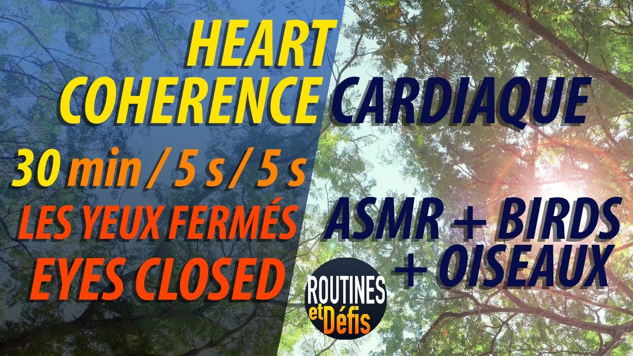 Apprendre à mieux respirer ♥️ Exercice de Coherence Cardiaque de 30 ...