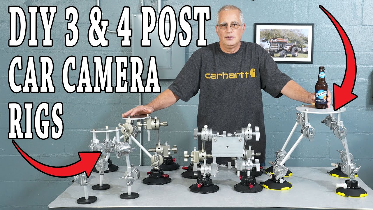 DIY Car Camera Rigs - How to Build 3 Post & 4 Post Vehicle Camera ...