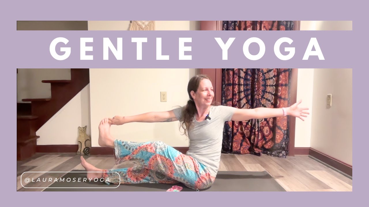 Gentle Yoga | Revolved Big Toes Pose | 30 minutes - YouTube
