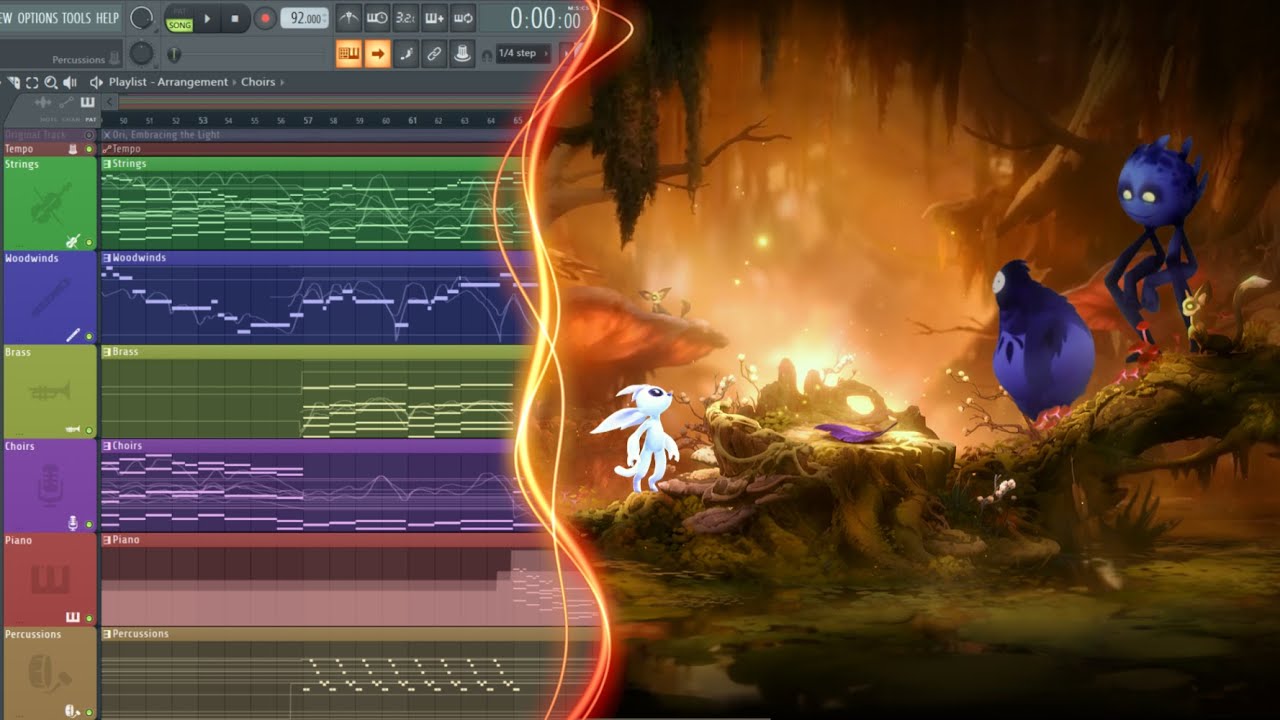 Ori, Embracing the Light - Ori and the Will of the Wisps [FL Studio ...