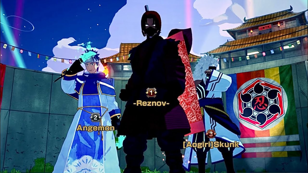 1v5 - Rinne Sharingan (輪廻写輪眼) + The Kokugan (黒眼) + Shibuki Blastsword ...