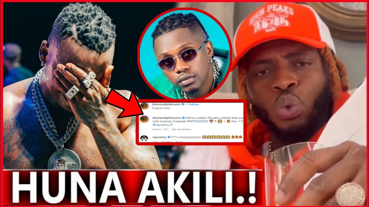 HARMONIZE atukanwa tena baada ya DIAMOND na RAYVANY kuungana tena WCB ...