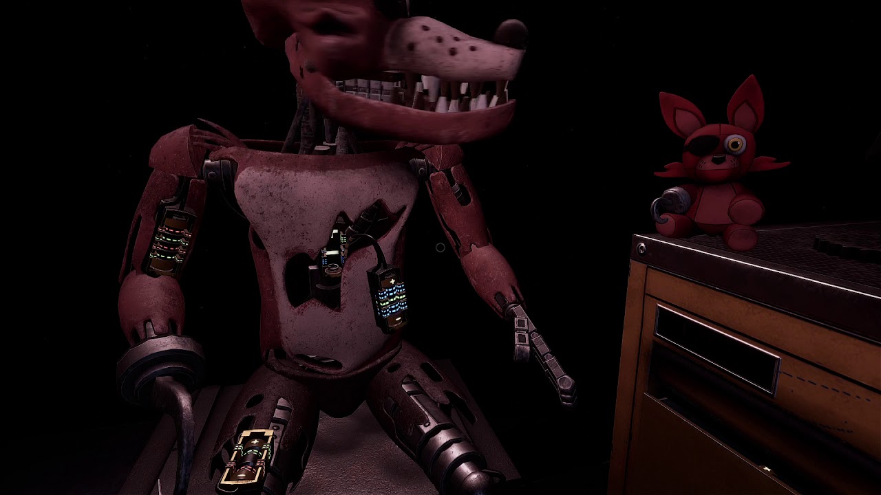 Fnaf help wanted /reparando a foxy - YouTube