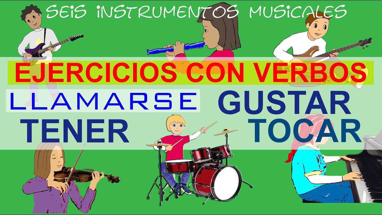 TODO - Spanish for kids - Lesson 20b – Ejercicios con LLAMARSE ...