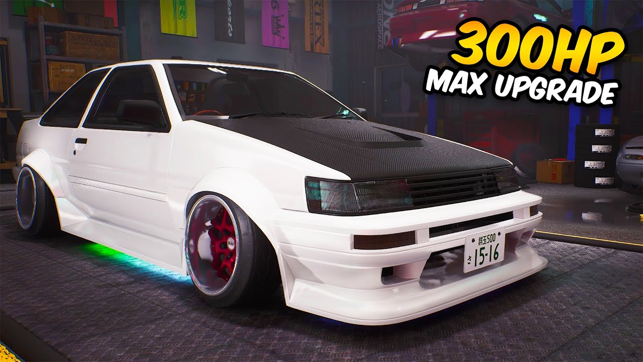 JDM: Japanese Drift Master - 300HP+ TOYOTA AE86 Customization | Max Build - YouTube
