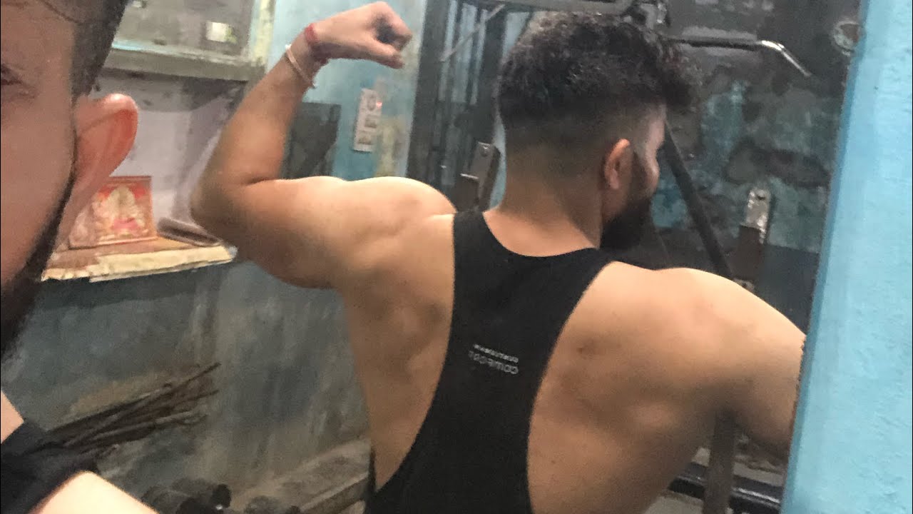 Back day 80kg to 85kg weight gain naturally big back exercise workout ...